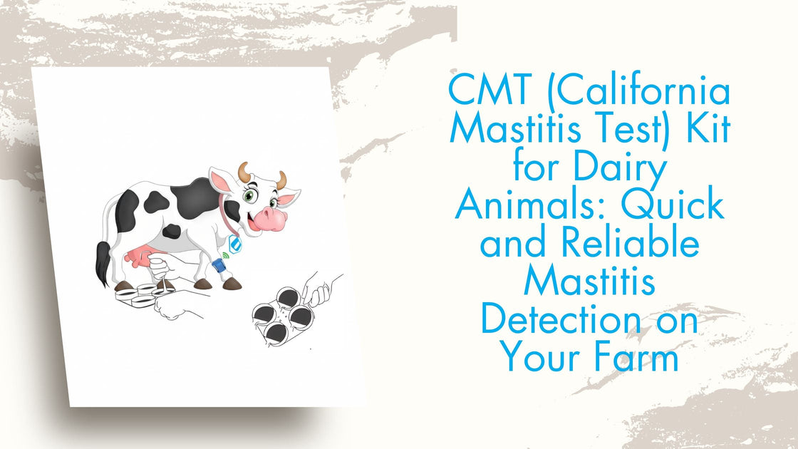CMT (California Mastitis Test) Kit for Dairy Animals: Quick and Reliab ...