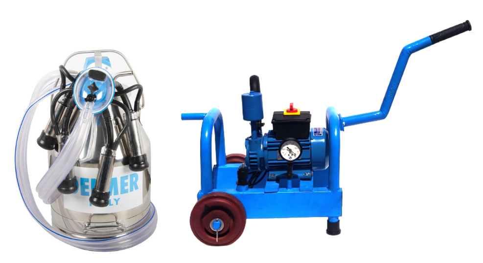 Wally with Milking System for Cows | Delmer Group