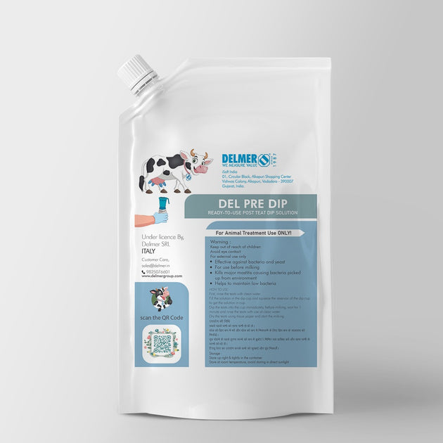 Effective Pre & Post Teat Dip Solution for Livestock