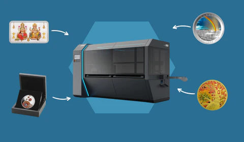 Multi Colour Coin Printing Plant - Coins and precious metals